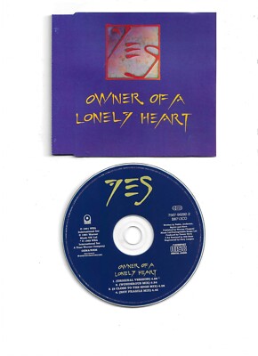 YES RARE MAXI CD OWNER OF A LONELY HEART | eBay