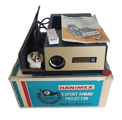 Hanimex La Ronde Super Auto 35mm Slide Projector Manual Box Spare Bulb ...