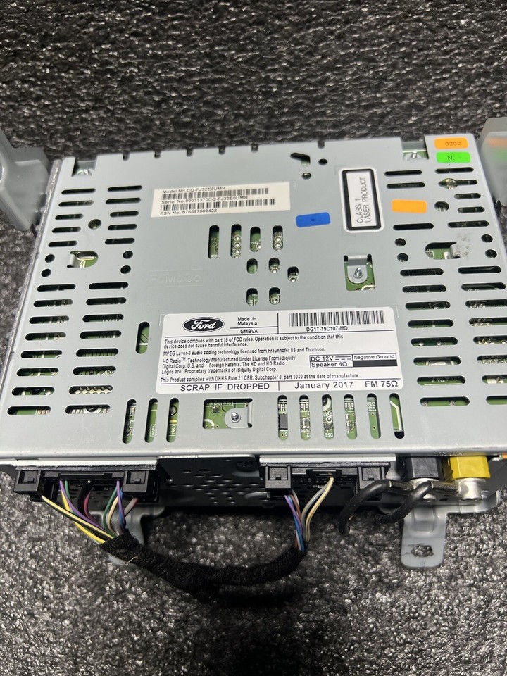 🚘2012-2016 Ford Taurus Radio Cd Mechanism Player Display Screen DG1T ...