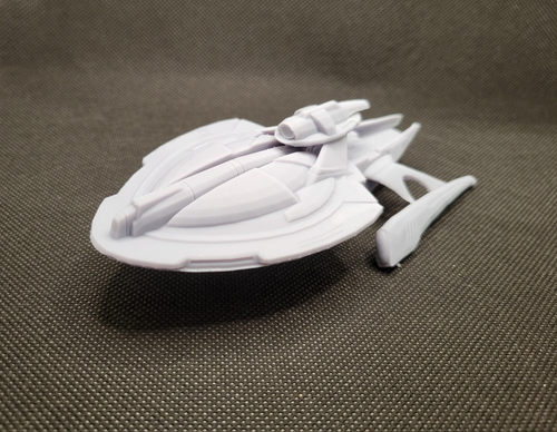 Star Trek 3D Printed Ship - STO Federation Comet Class Science Vessel ...