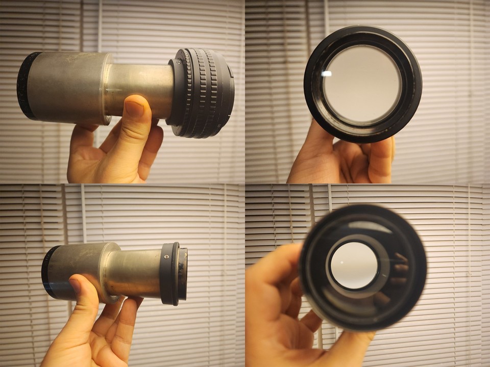 Extra Lumineux Magister Hermagis 140mm Projection Lens + adapter for ...