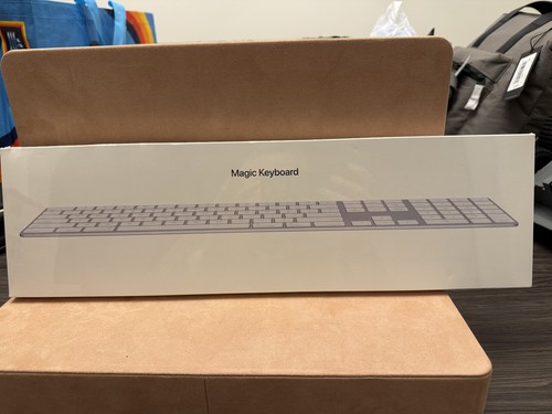 NEW - SEALED Apple Magic Wireless Keyboard with Numeric Keypad Model ...