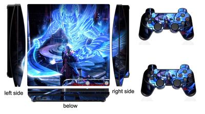 009 Skin Sticker for PS3 PlayStation 3 Slim and 2 controller skins | eBay