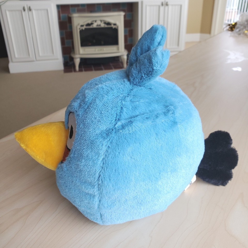 Angry Birds Jay Plush Blue Bird Commonwealth Stuffed Animal Good Stuff ...