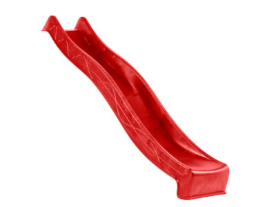 Wellenrutsche rot 300cm für Spielturm Anbaurutsche Schaukel ...