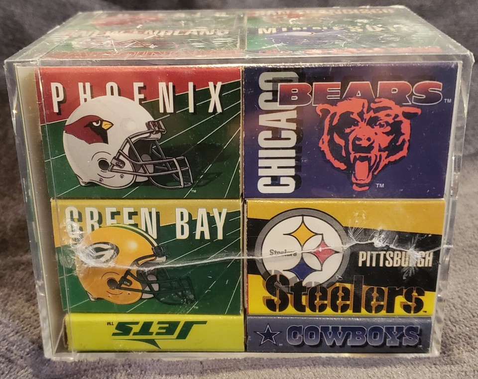 The NFL Football Matchbox Collection Matches Diamond Brand Vintage ...