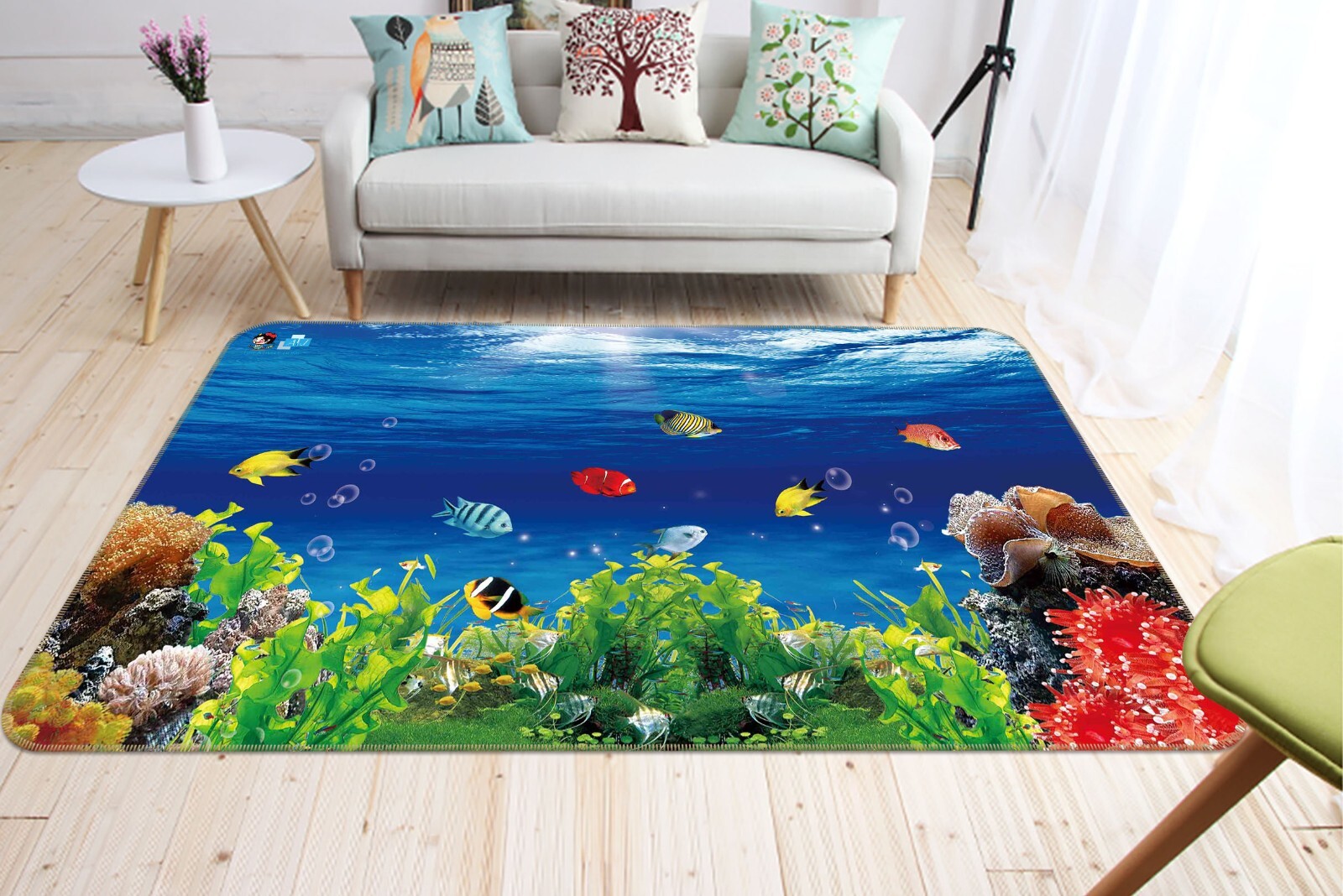 3D Animal Red Fish NAW1206 Game Rug Mat Elegant Photo Carpet Mat Romy ...