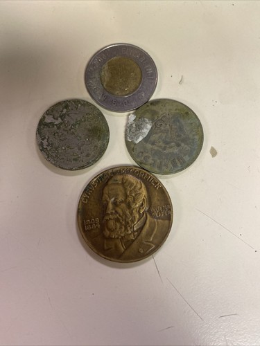 Cyrus McCormick International Harvester Centennial Commemorative Coin ...