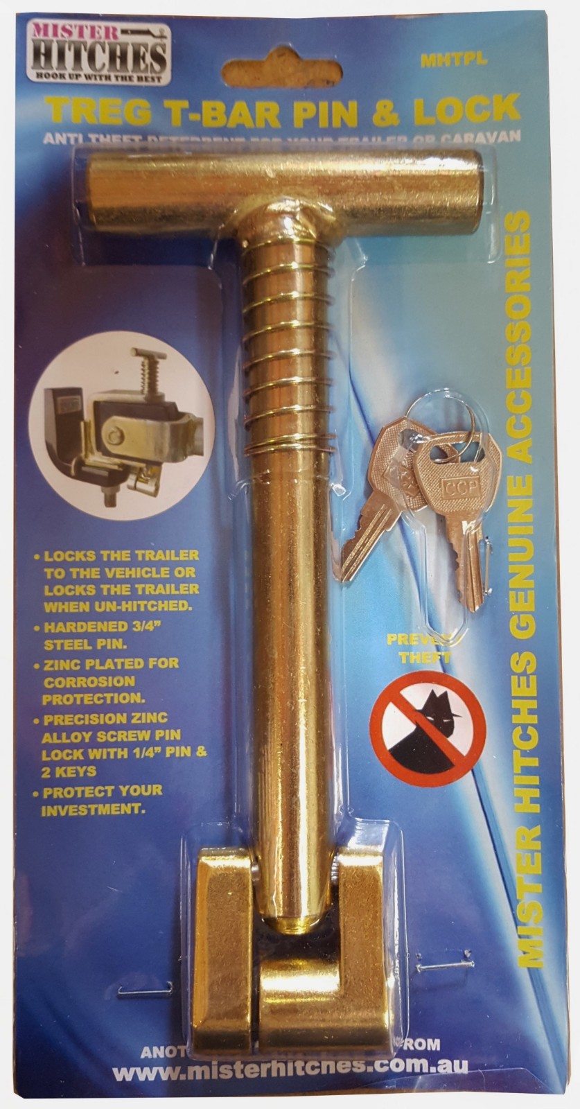 CAR ADAPTER BRACKET PIN & LOCK TREG OR TRIGG STYLE POLY BLOCK COUPLING ...