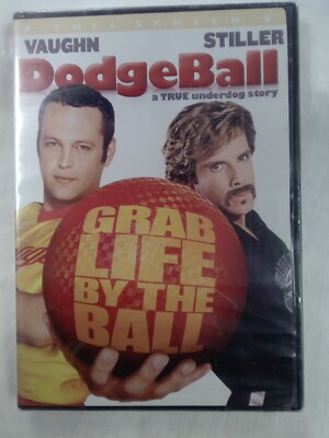 DodgeBall DVD Widescreen Edition Vince Vaughn Ben Stiller Brand NEW ...