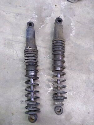 1973 Kawasaki F11 Left Right Rear Back Shocks Shock Set Pair Suspension ...