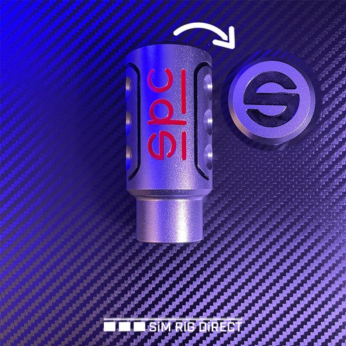 Thrustmaster TH8A Aluminum SPARCO Shift Shifter Gear Knob Upgrade Sim ...