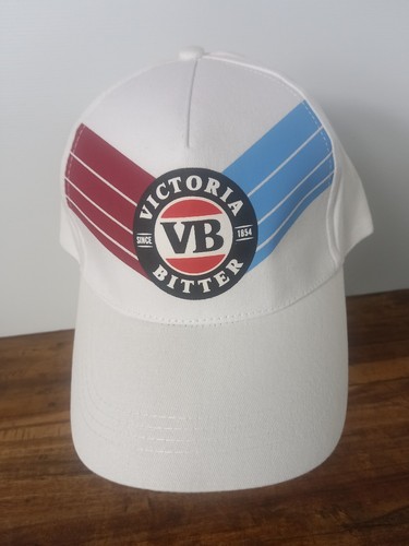 VB Cap Victoria Bitter Hat White Adult Origins Hardest Working Beer ...