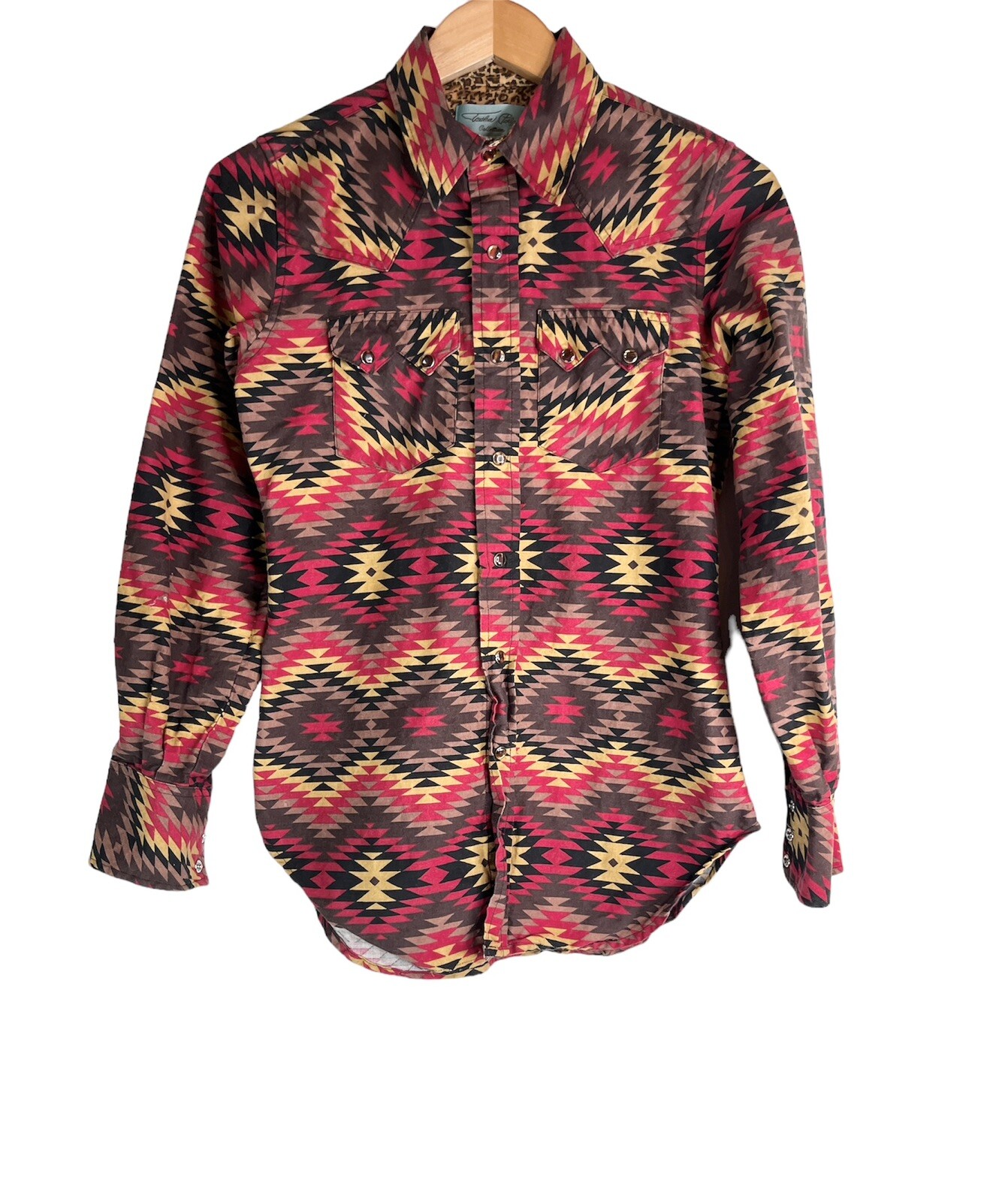 Tasha Polizzi Women Western Aztec Print Shirt Size Small Flawed | eBay