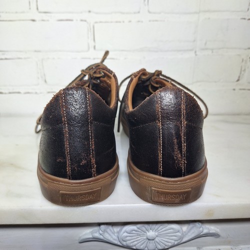 Thursday Boot Co Everyday Premier Low Top Sneakers Cacao Brown Leather ...