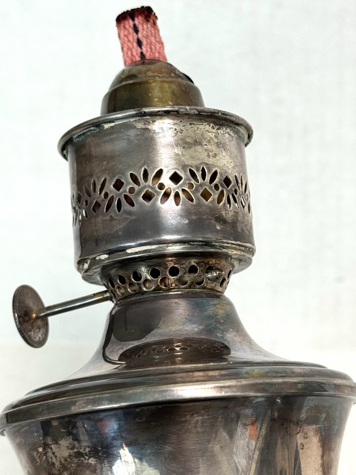 Gorham Oil Lamp Silver Plate YC 490 Set Of 2 NO SHADE | eBay