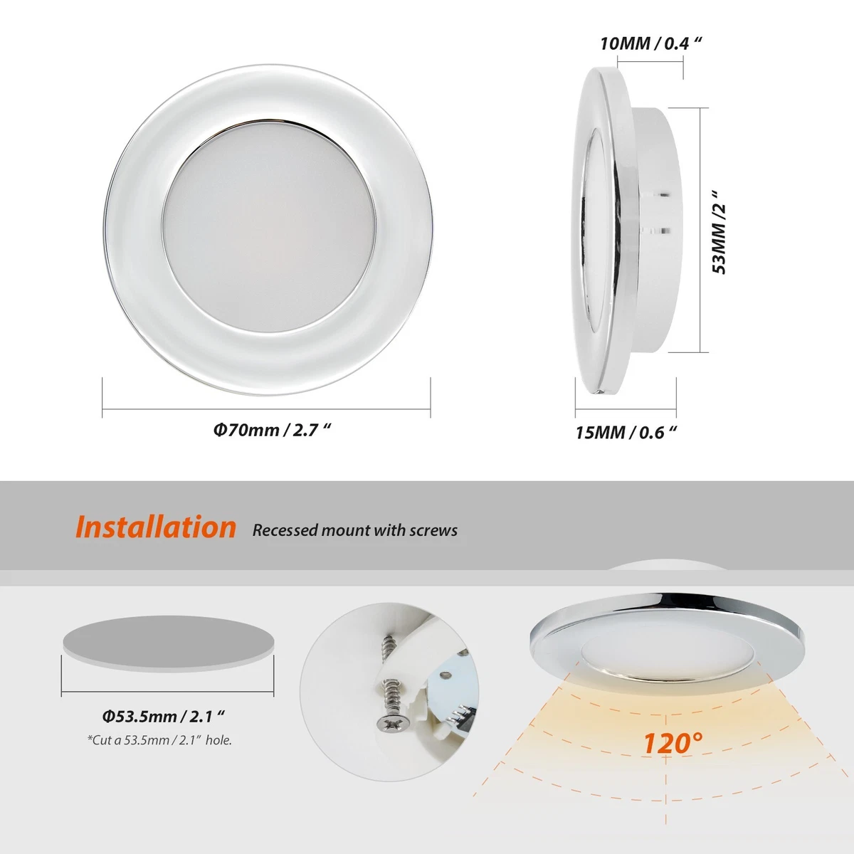 Rv Recessed Ceiling Lights | Shelly Lighting