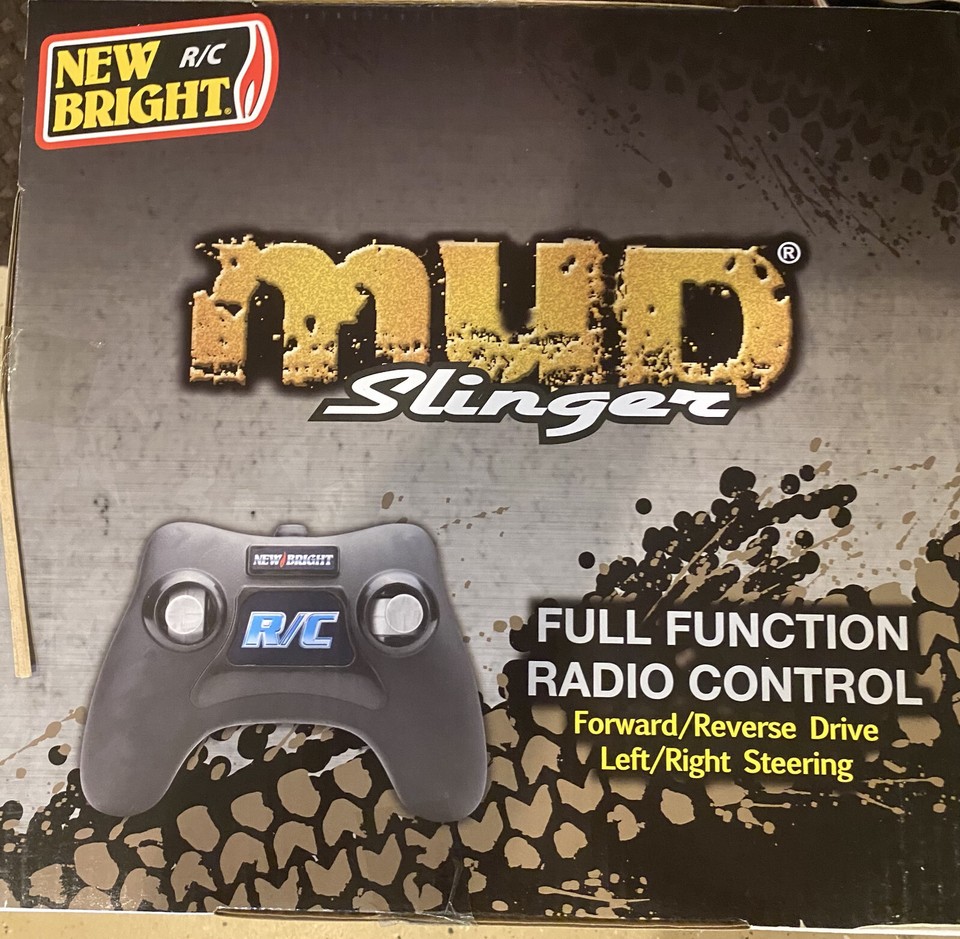 New Bright RC Mud Slinger 2.4GHz R/C Ford Truck Model No. 6695 | eBay