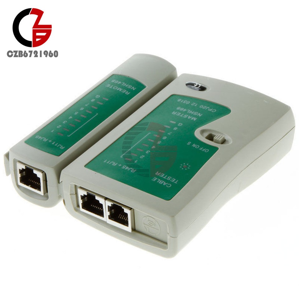 Cable Tester Hand-held for RJ11 RJ45 Cat5e Cat6 Network Lan Telephone ...