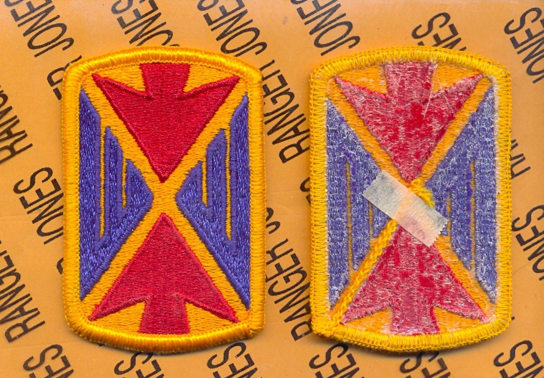 US ARMY 10th ADA Air Defense Artillery Brigade dress uniform patch m/e ...