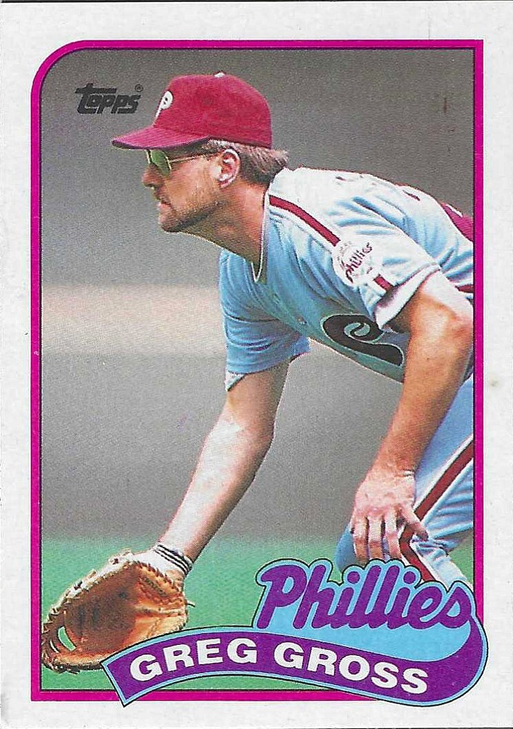 1989 Topps Greg Gross - Philadelphia Phillies #438 Mint | eBay