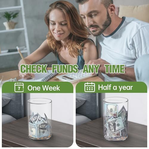 Clear Acrylic Piggy Bank Break to Open for Adults Boys Girls Birthday ...