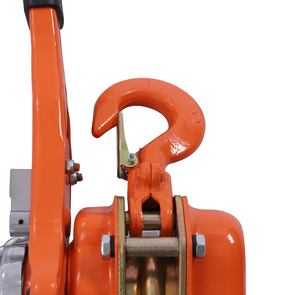 3/4 Ton Chain Hoist Ratchet Lever Block 10FT Chain Come Along Lift ...