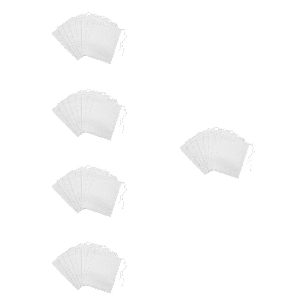 100 Pcs Tea Storage Bag Drawstring Bags Filter Coffee Bags Tea Bags ...