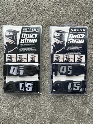 ROKO SPORTS QUICK RELEASE REPLACEMENT GOGGLE STRAP KIT MOTOCROSS ENDURO ...
