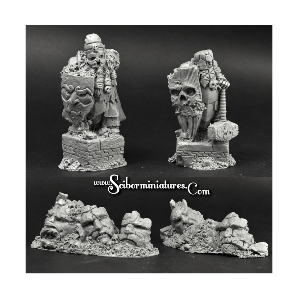 Scibor Terrain Evil Dwarves Ruins Pack New | eBay