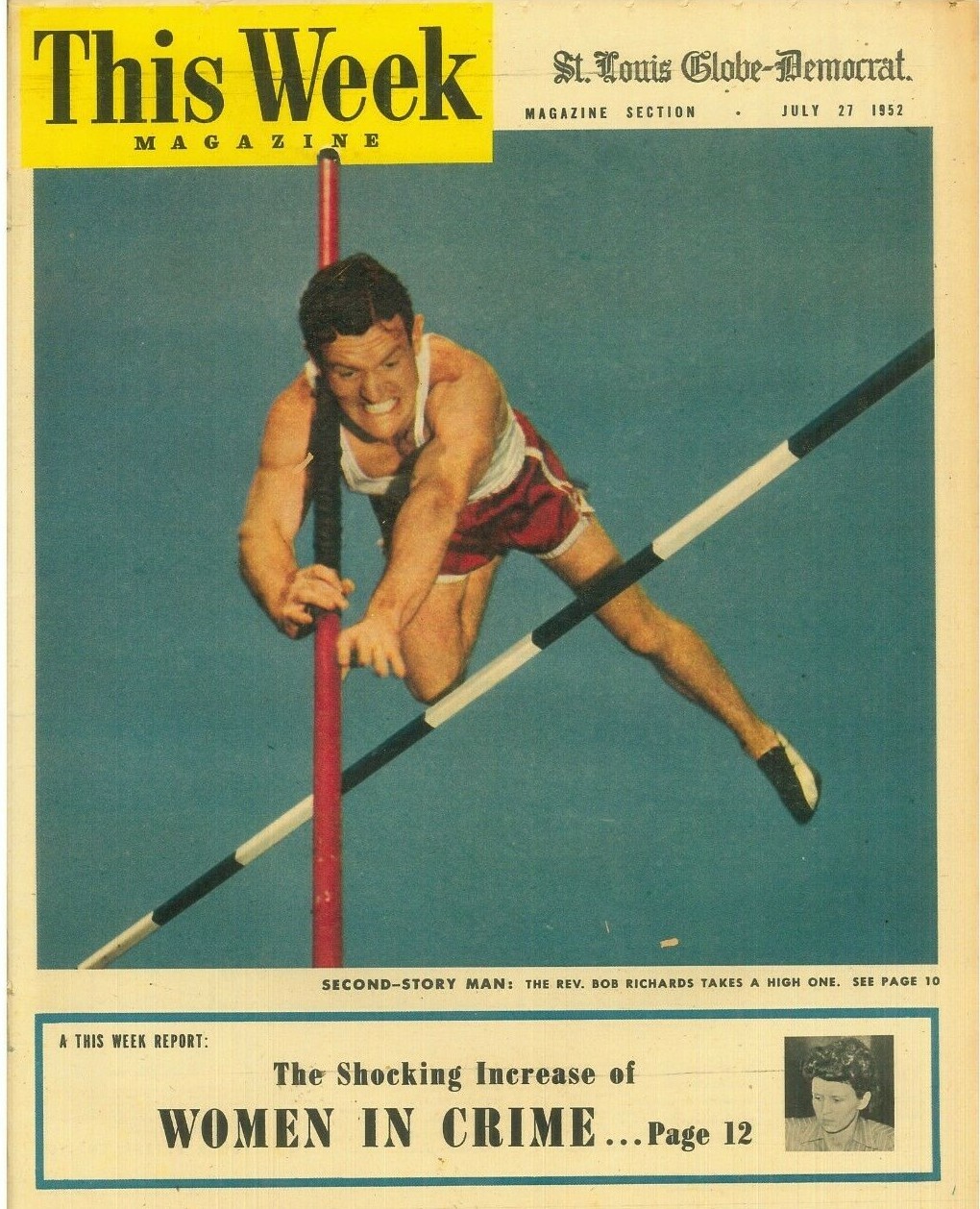 This Week Magazine July 27 1952 Jimmy Durante Victor Canning Howard ...