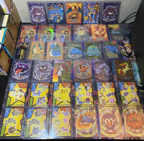 big pokemon topps lot with charizard gengar foils etc | eBay