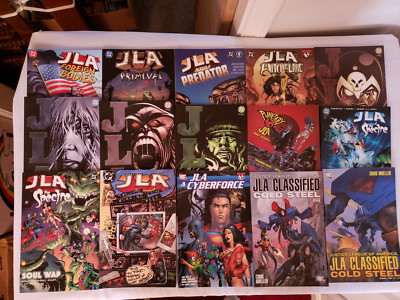 Justice League JLA lot 15 Prestige Format books Cyberforce Witchblade Predator | eBay