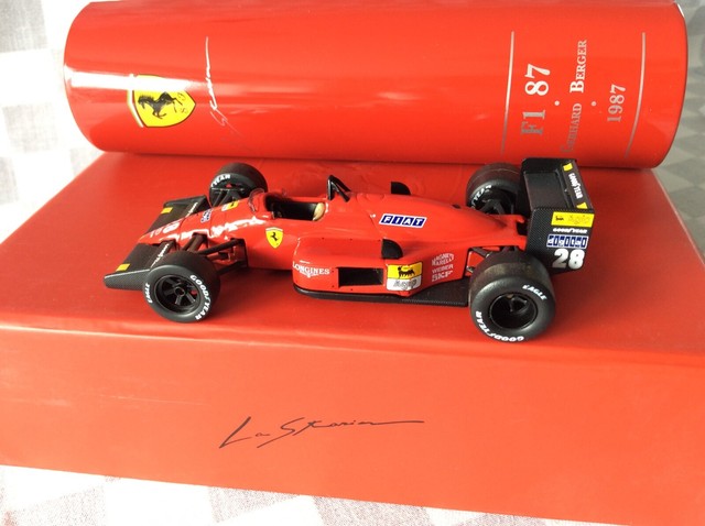 IXO La STORIA Sf12 Ferrari F1 87 Gerhard Berger 1987 Japanese GP 1/43 ...
