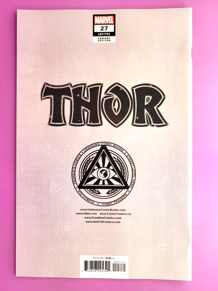 THOR #27 IVAN TAO VIRGIN VARIANT VF/NM COMBINE SHIPPING BX2477 D24 | eBay