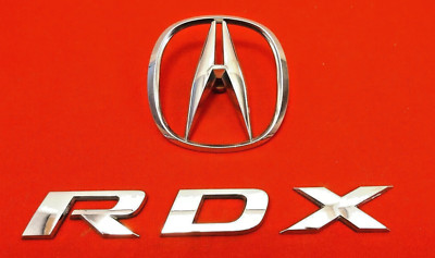 2007-2012 ACURA RDX EMBLEM SET REAR TRUNK LID LOGO SIGN SYMBOL BADGE ...