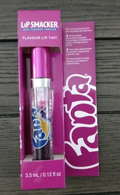 Lip Smacker Flavour Lip Tint Gloss Fanta Grape 3.5 mL .12 fl oz ...