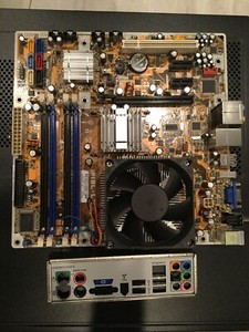 ASUS IPIBL-LB 755 Motherboard, 2.5GHz Dual-Core CPU 4GB Ram Cooler ...