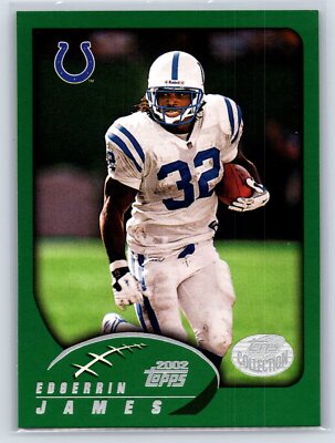 2002 Topps #236 Edgerrin James Indianapolis Colts | eBay