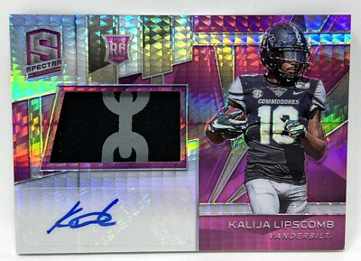 Kalija Lipscomb Vanderbilt 07/25 Spectra No. 19 Rookie Card 2020 | eBay