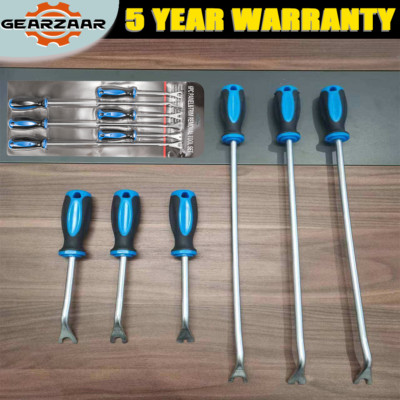 Door Panel & Trim Removal Tool 6 Piece Interior Trim Clip Tool Kit NEW ...