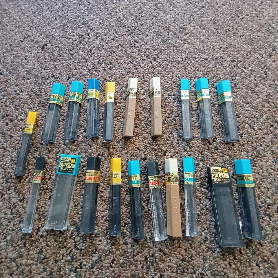 Pentel Spare Lead P2 Mix Lot Mechanical Pencil Replacement Lead | eBay