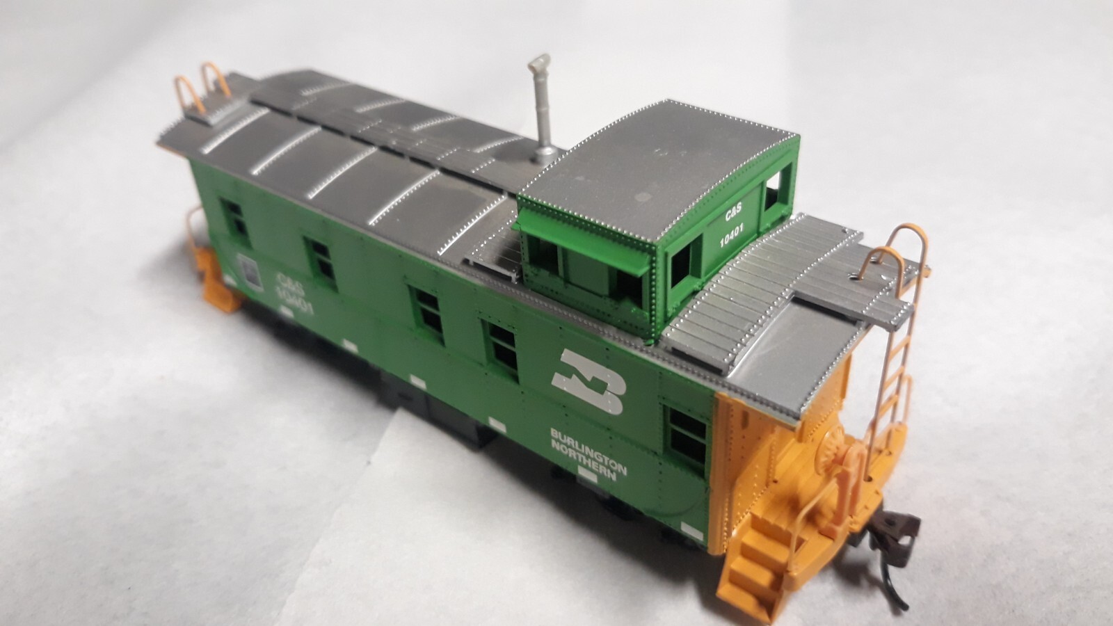 Burlington Northern caboose HO scale bnsf santa fe c&s | eBay