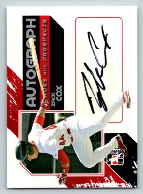 2011 ITG Heroes AUTO #ZC Zack Cox *#/390 (ref 210708) | eBay