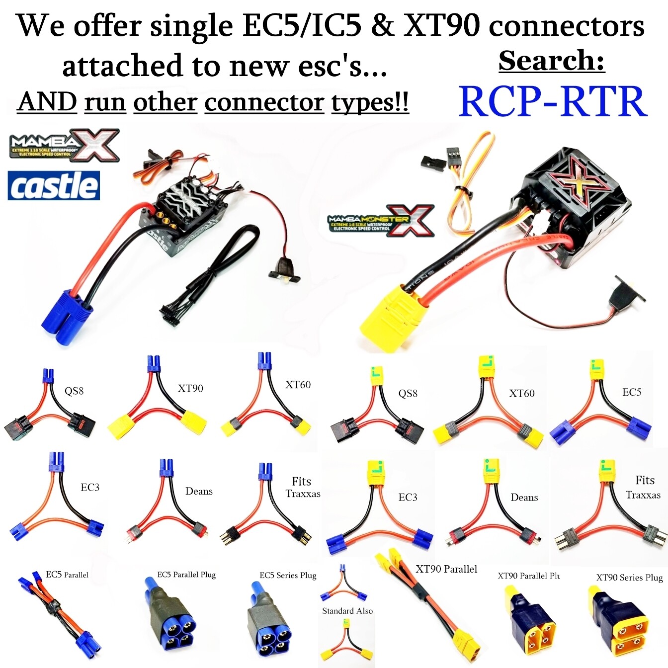 RCP Xtreme Cool Spektrum Firma 160 esc High Speed Cooling Fan System 8 ...