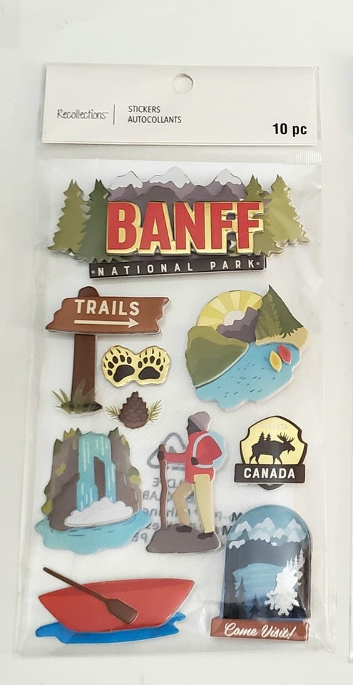 Recollections Travel Stickers Scrapbooking 42 Worldwide Vol. Disc. NIP ...