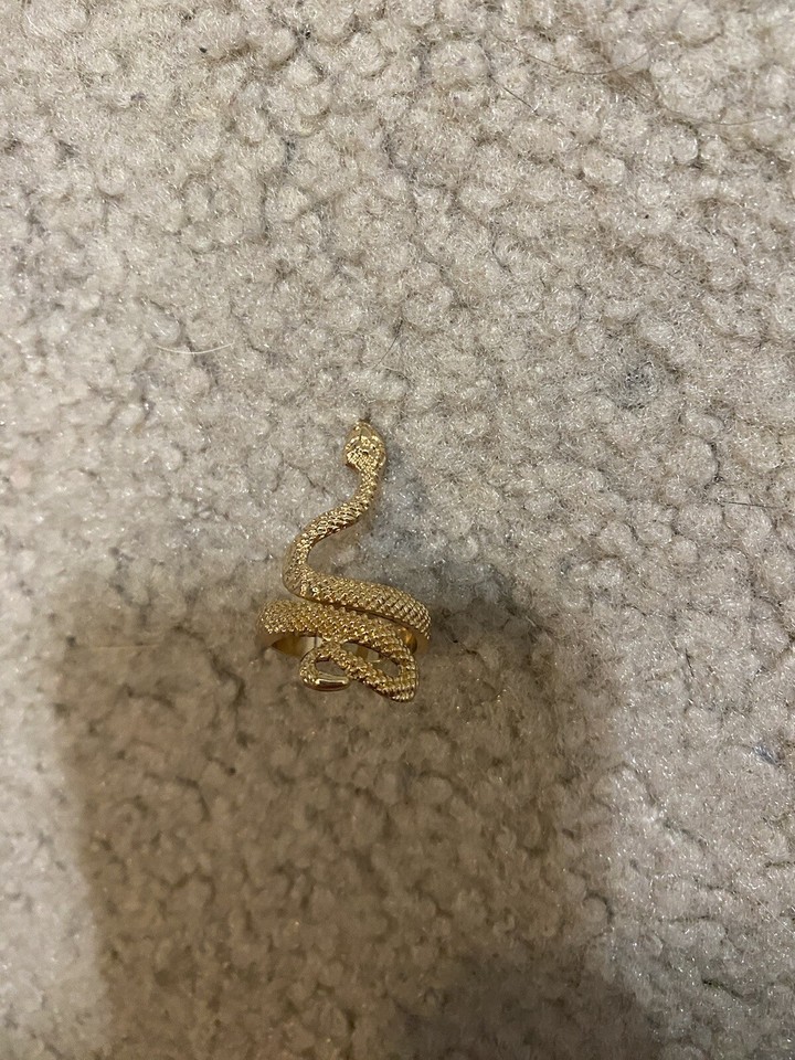 Unofficial Taylor Swift Reputation Golden Snake Ring in size 6 | eBay