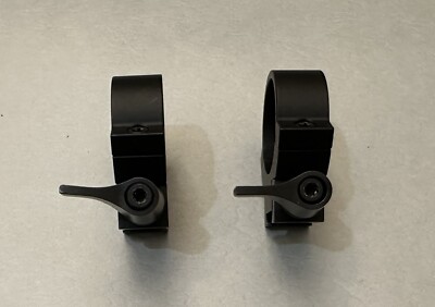 Warne Maxima QD 22 Rimfire Medium Scope Rings 1" Matte 11mm 3/8 ...