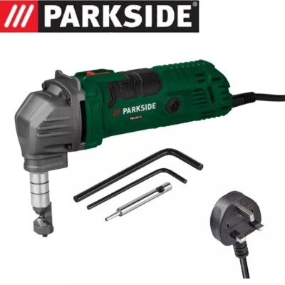 Parkside 550W Nibbler Cutter For The Precise Cutting Metal & Sheet ...