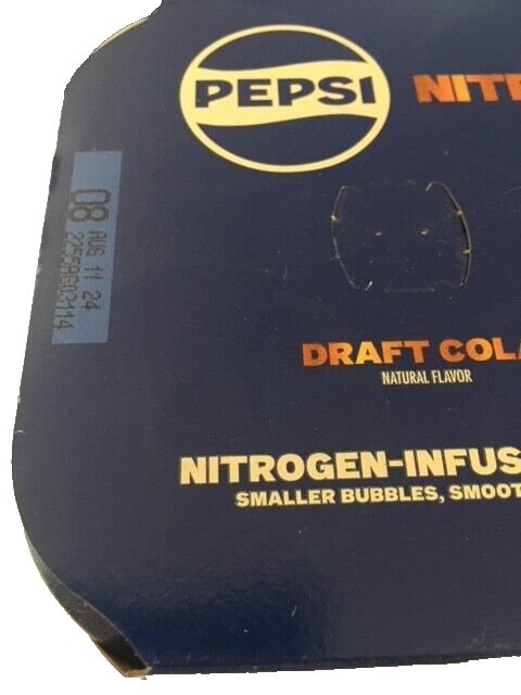 Pepsi Nitro Draft Cola Nitrogen-Infused (4-Pack)--See Description | eBay